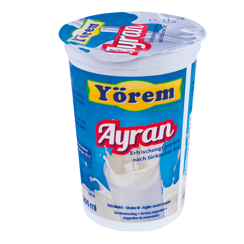 Grossiste Halal, vente de YOREM AYRAN 244 ML (boisson turque au yaourt)